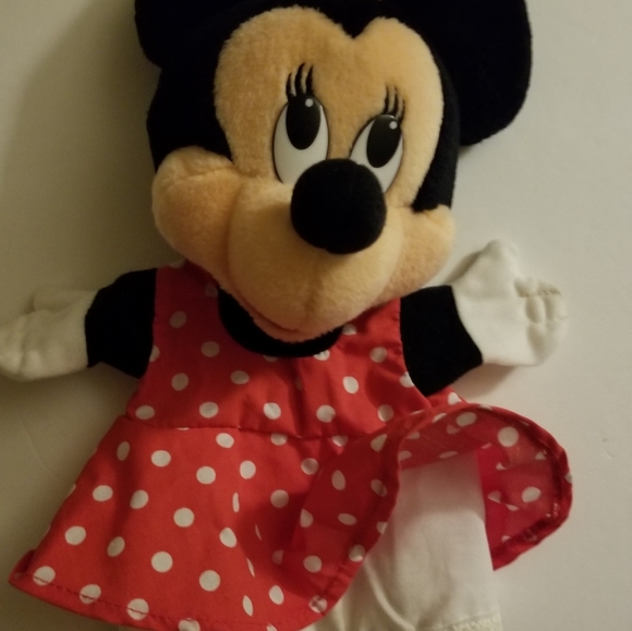Mattel | Accents | Vintage Minnie Mouse Hand Cloth Puppet | Poshmark